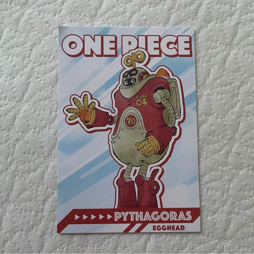 Onepiece | Art | Onepiece Red Pythagoras Egghead Print | Poshmark